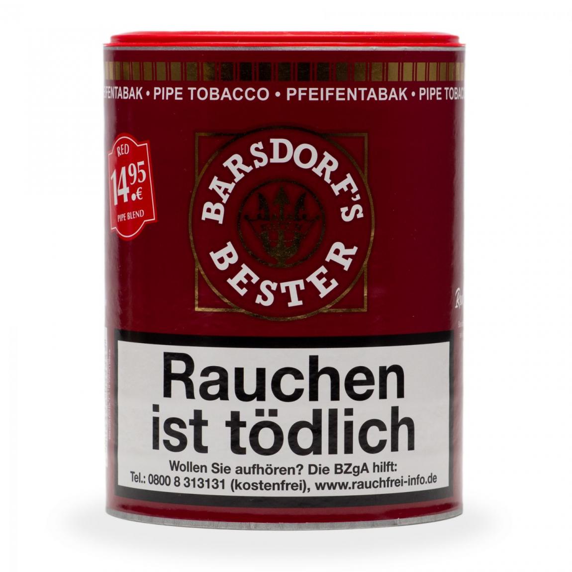 Barsdorf's Bester Pfeifentabak Red Pipe Blend | danpipe.de